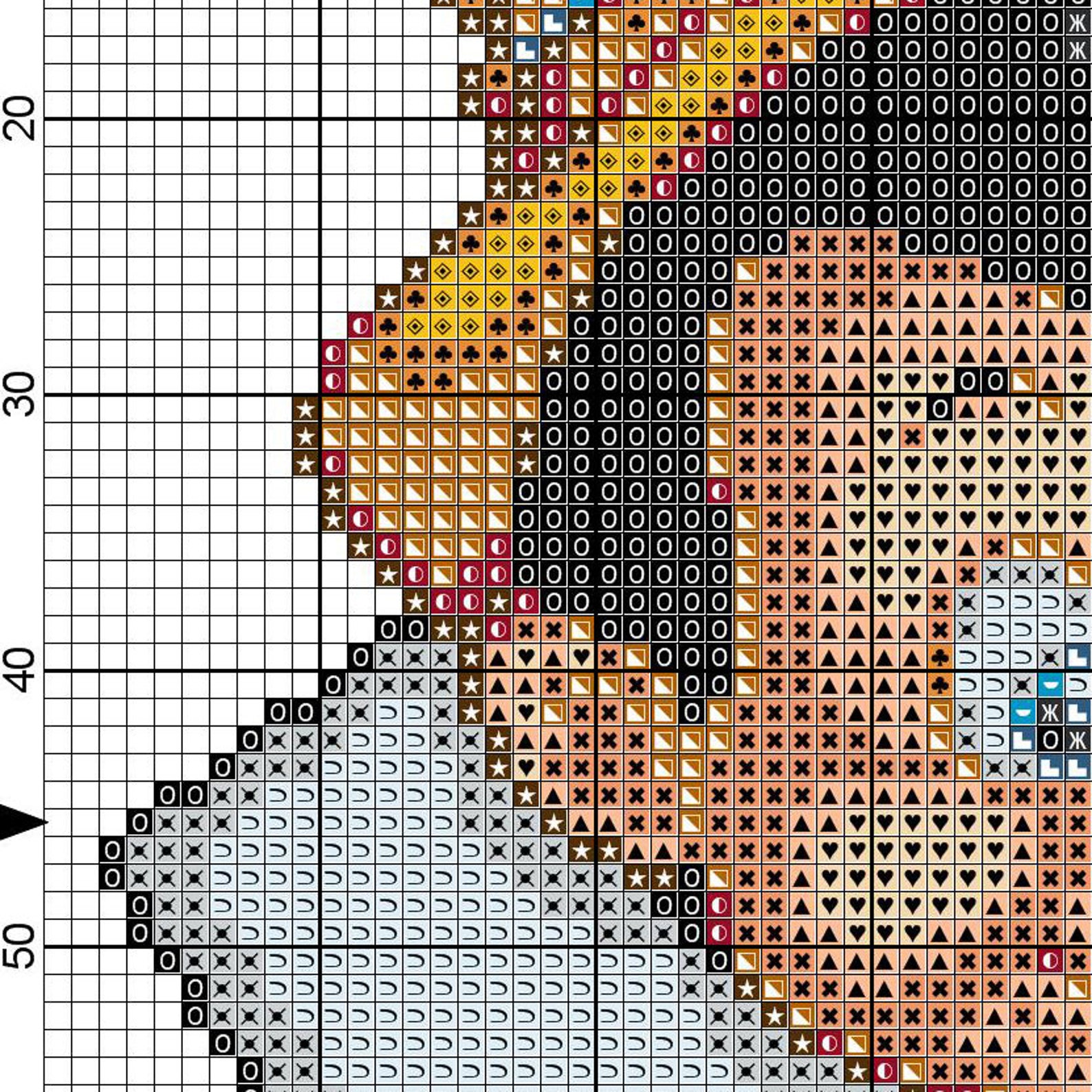 PDF Cross Stitch Pattern 0252.pinocchio INSTANT DOWNLOAD - Etsy