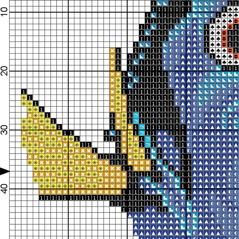 PDF Cross Stitch Pattern Finding Nemo INSTANT DOWNLOAD - Etsy