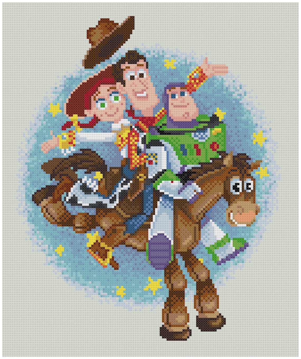 PDF Cross Stitch Pattern 0078.toy Story INSTANT DOWNLOAD | Etsy UK