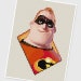PDF Cross Stitch pattern 0079. Mr Incredible The Incredibles INSTANT ...