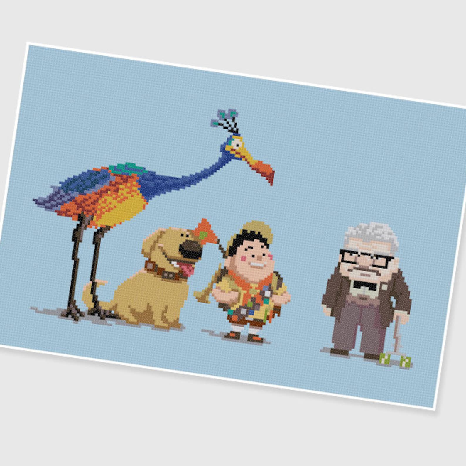 PDF Cross Stitch Pattern - up - INSTANT DOWNLOAD - Etsy