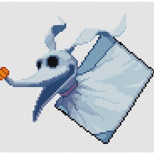 PDF Cross Stitch Pattern - 0299.zero ( Nightmare Before Christmas ...