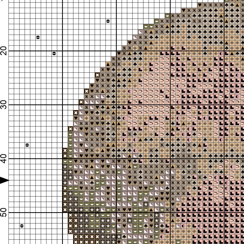 PDF Cross Stitch pattern 0057.Pluto planet INSTANT | Etsy