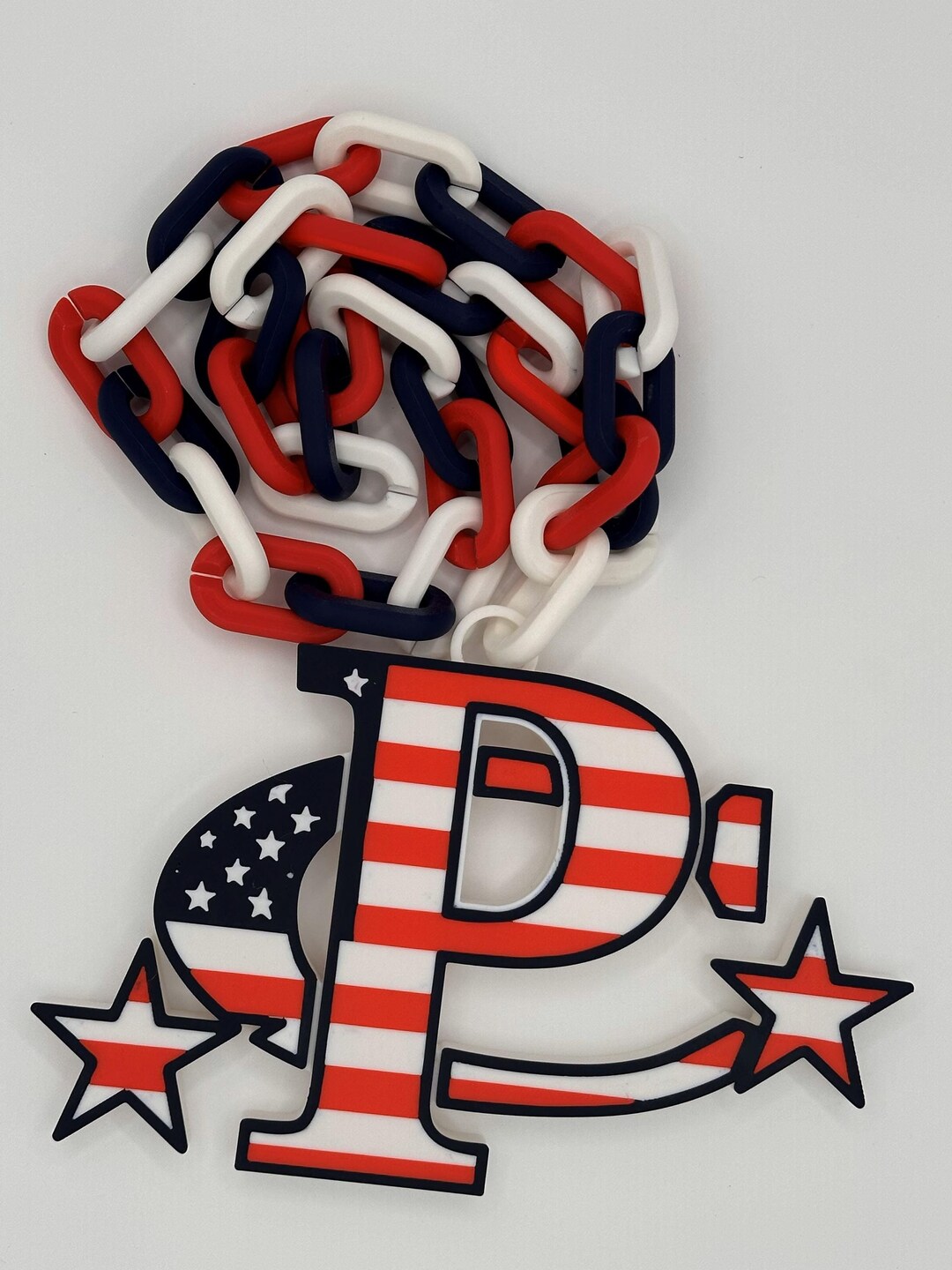 Custom Designed 3D Printed Oversized Logo Sports Chain Necklace Trophy ...