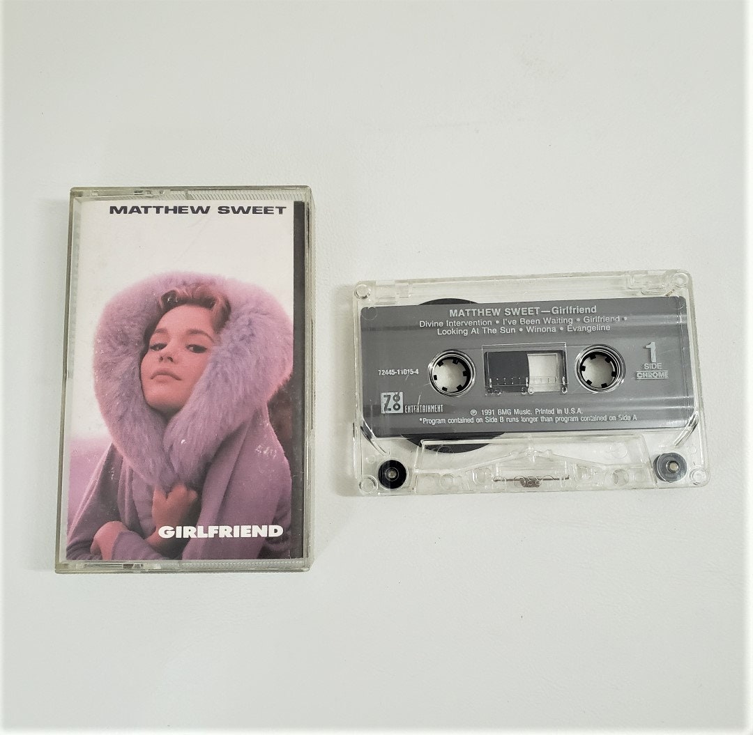 Matthew Sweet Girlfriend Cassette Tape Tested and Working 1991 BMG ...