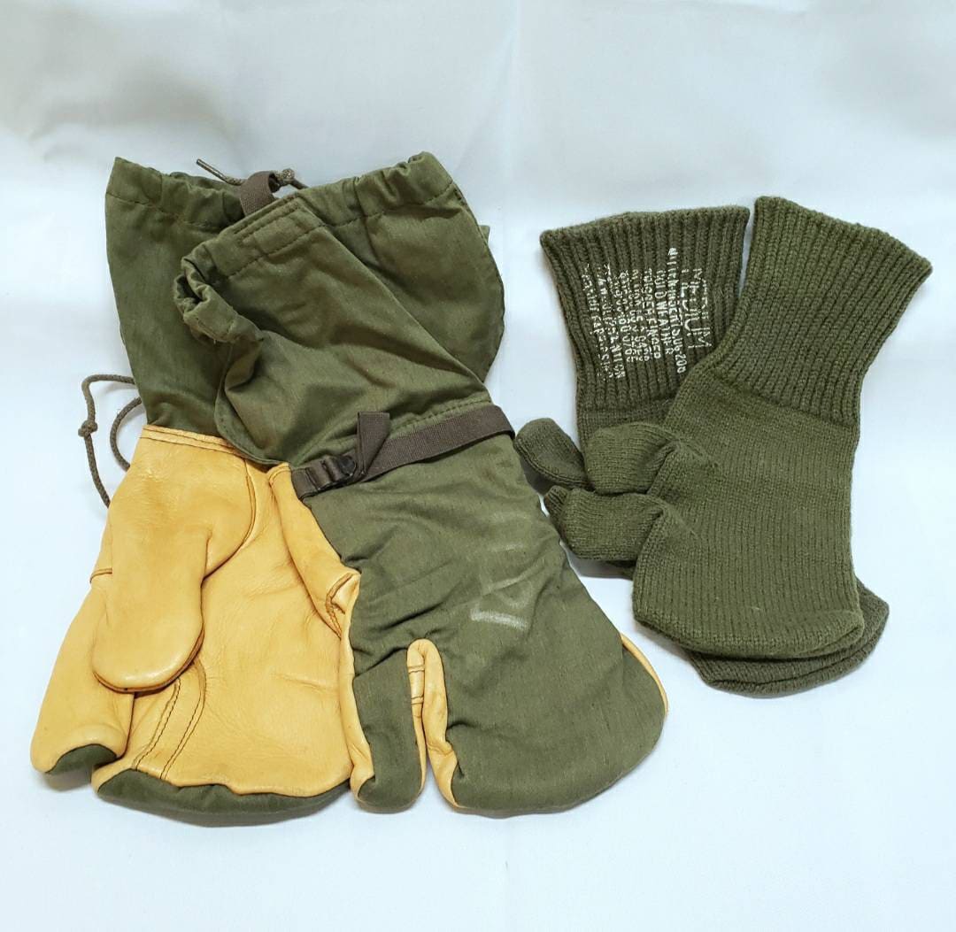 US Military Trigger Finger Mitten Shells and Wool Liners - Etsy