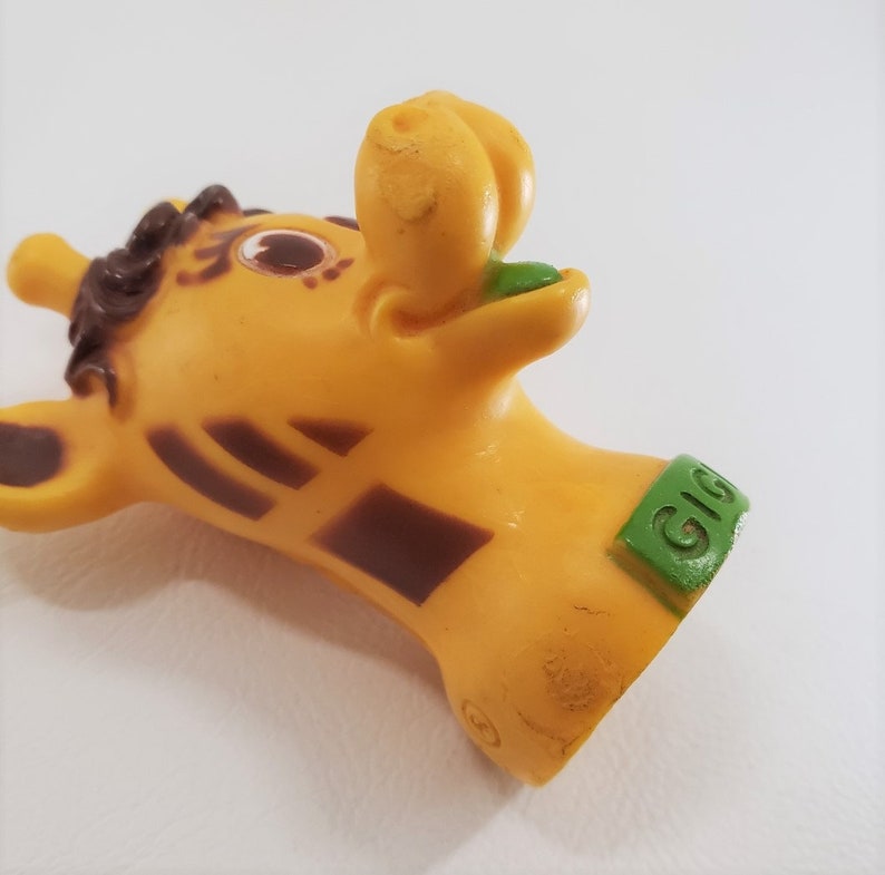 TOYS R US Mascot Giraffe Finger Puppets: Gigi and Baby Gee, Vintage 90s ...
