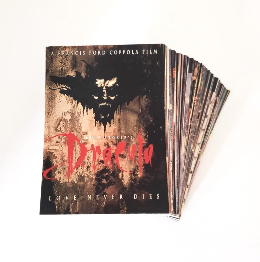 Bram Stoker's Dracula Trading Cards Complete Set of 100 1992 Topps ...