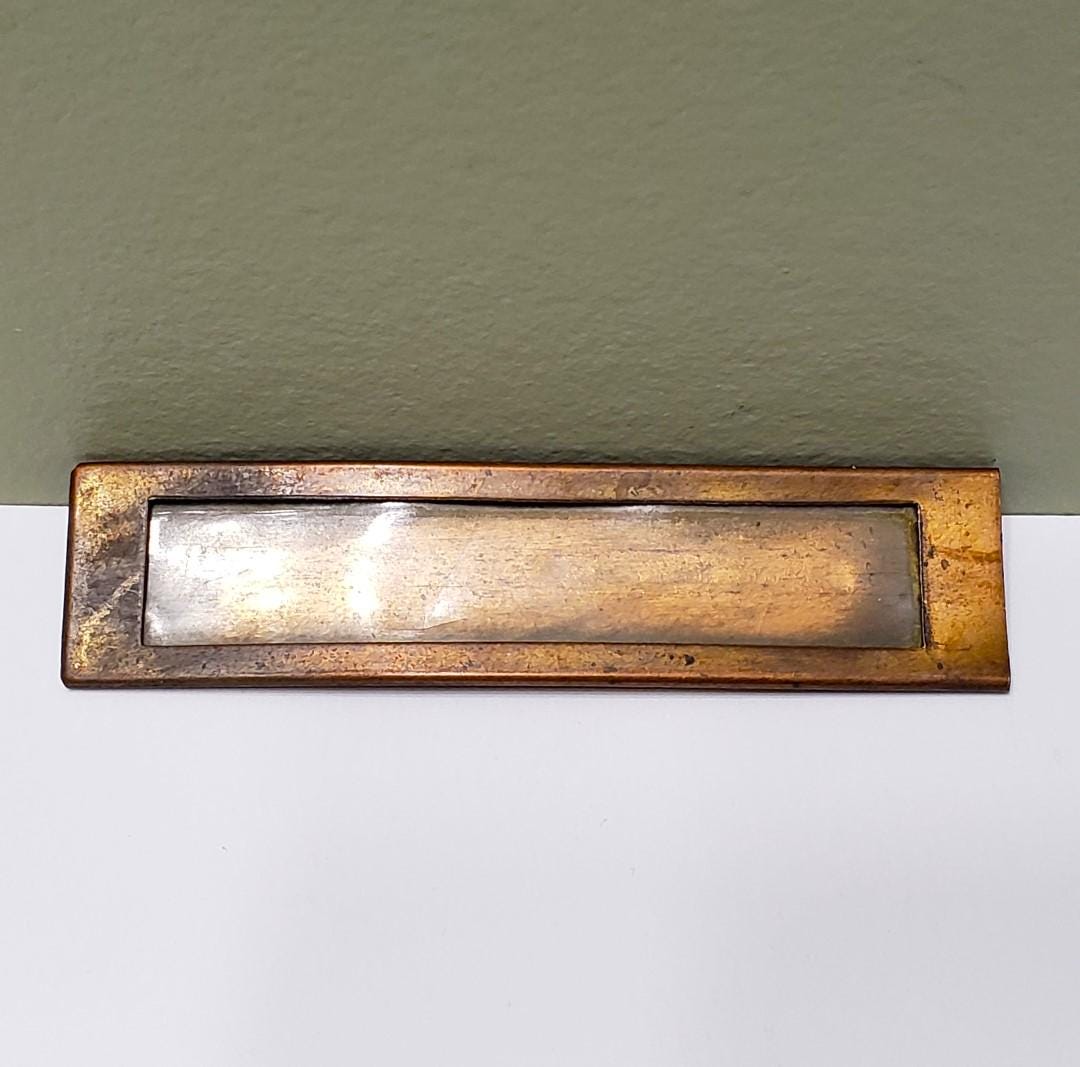 Vintage Whitehead & Hoag Copper Name Tag Pin - Blank Badge - Wearable ...
