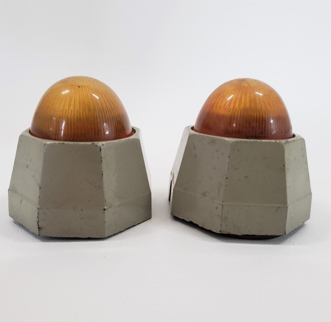 Western Electric Telephone Ring Flashers / Lights, Lot of 2 With Amber ...