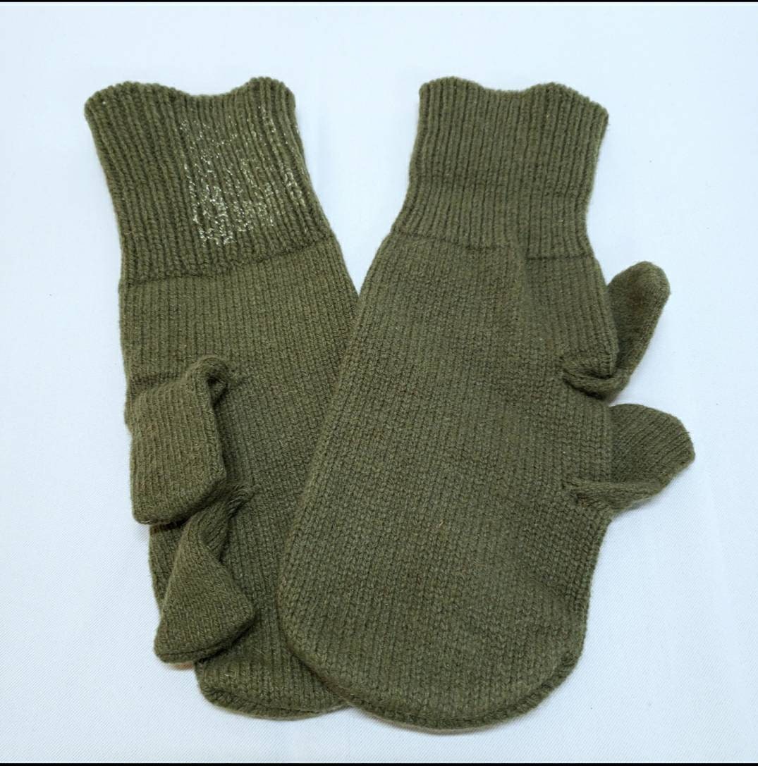 US Military Trigger Finger Mitten Shells and Wool Liners - Etsy