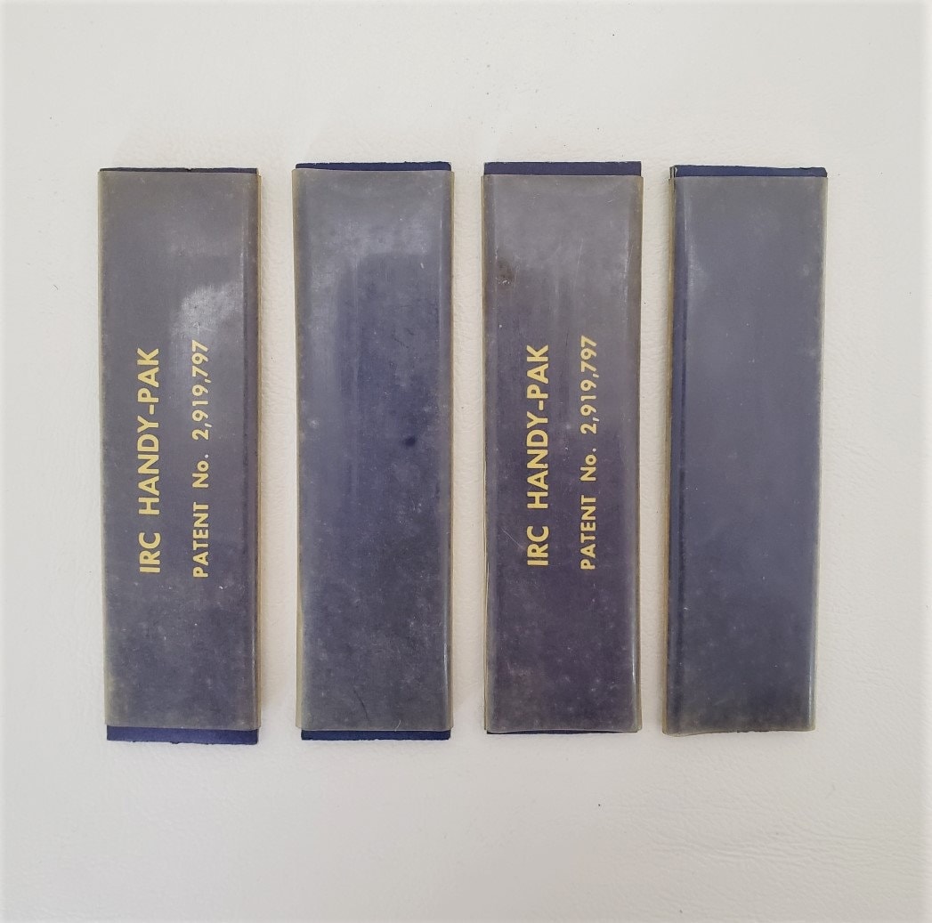 IRC Handy-pak Resistors 270K, 1.0 MEG, 1000, and 68K. 1/2 Watt and Type ...