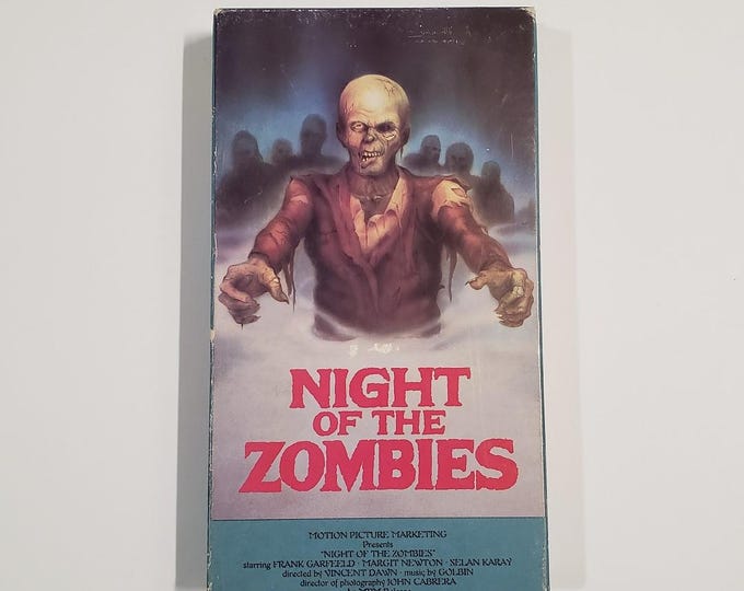 Night of the Zombies VHS, 1984 Vestron Video With Trailers - TESTED and ...