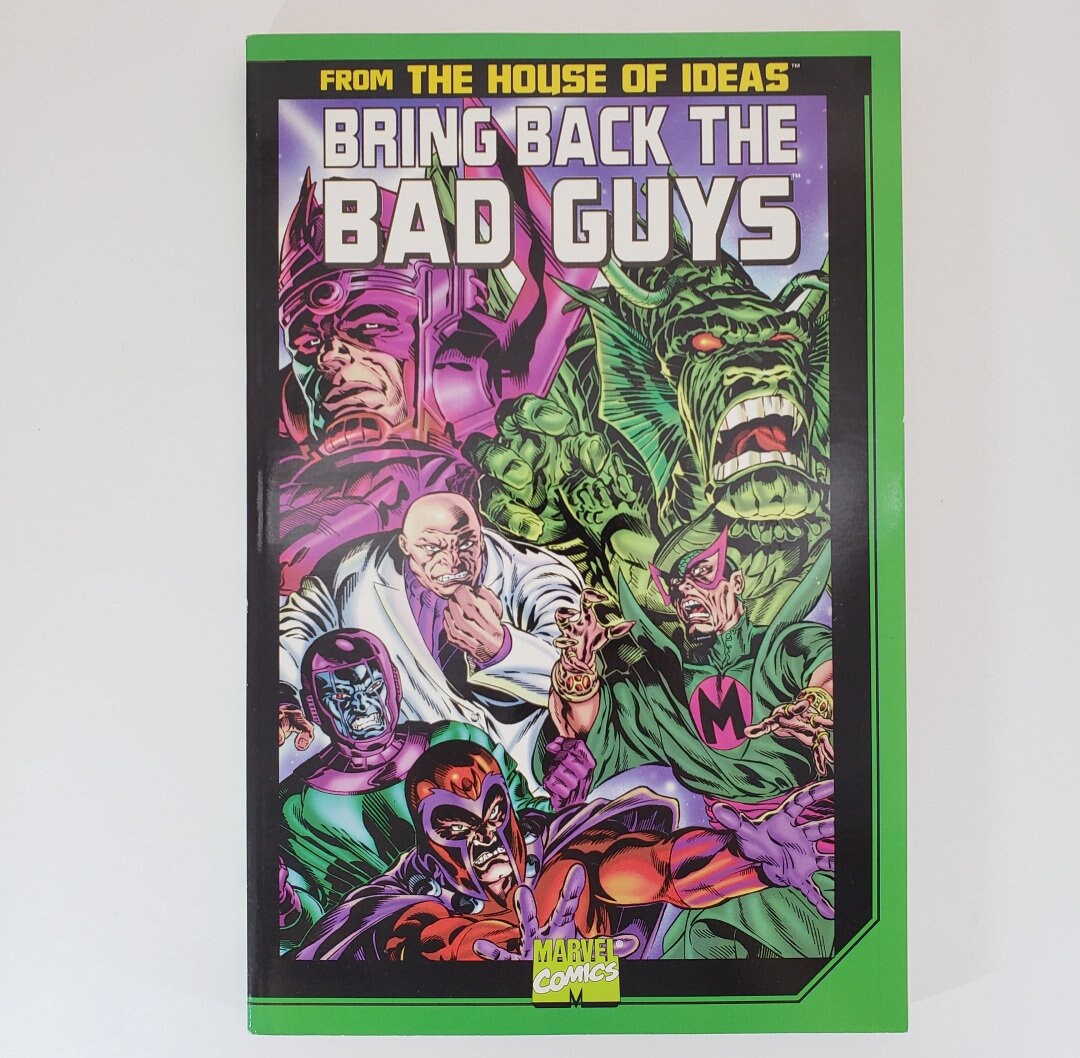 Bring Back the Bad Guys Graphic Novel - 1998 Marvel Comics - Magneto ...