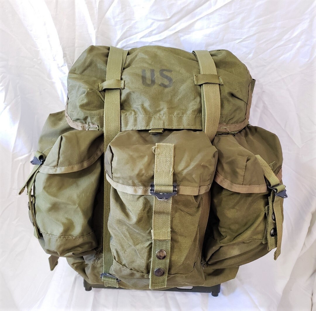 Vintage US Military Field Pack LC-1 Medium With Frame and - Etsy