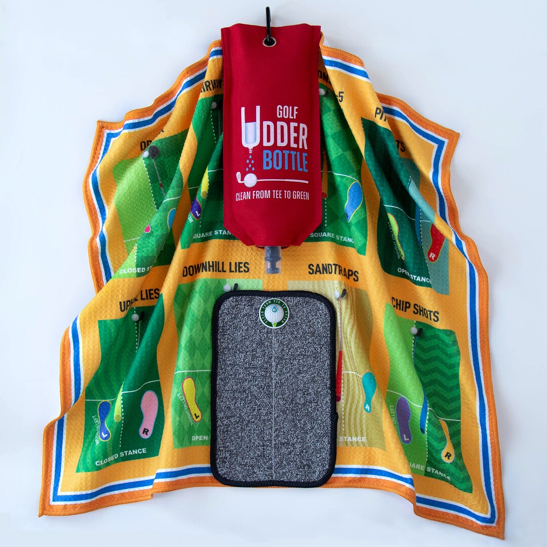 Golf Club/ball Cleaner - the BIRDIE Kit-design 2 by Golf Udder Bottle ...