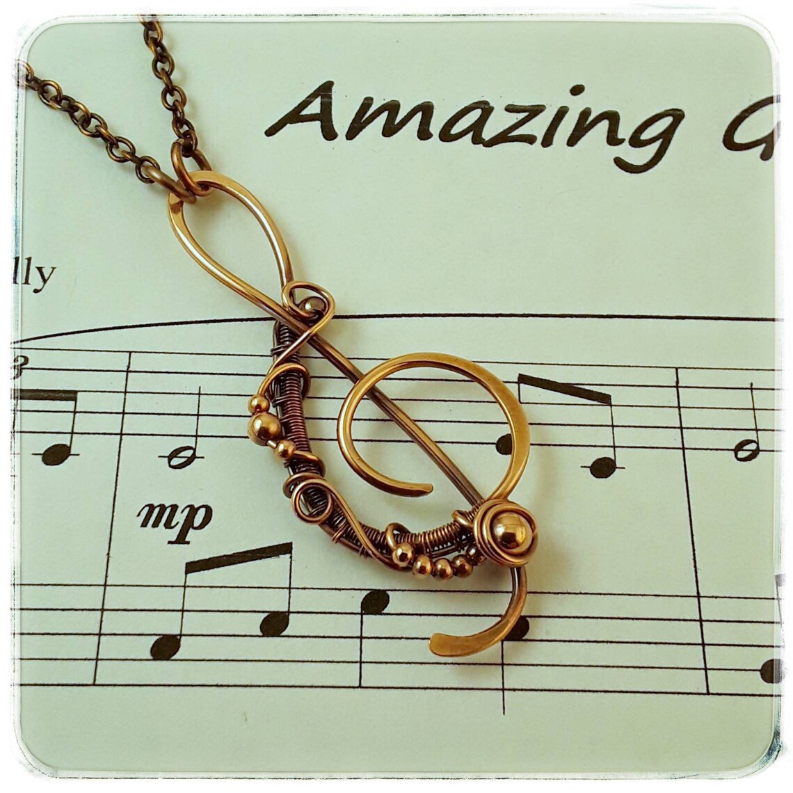 Treble Clef Music Teacher Gift Gift for the Music Lover in - Etsy