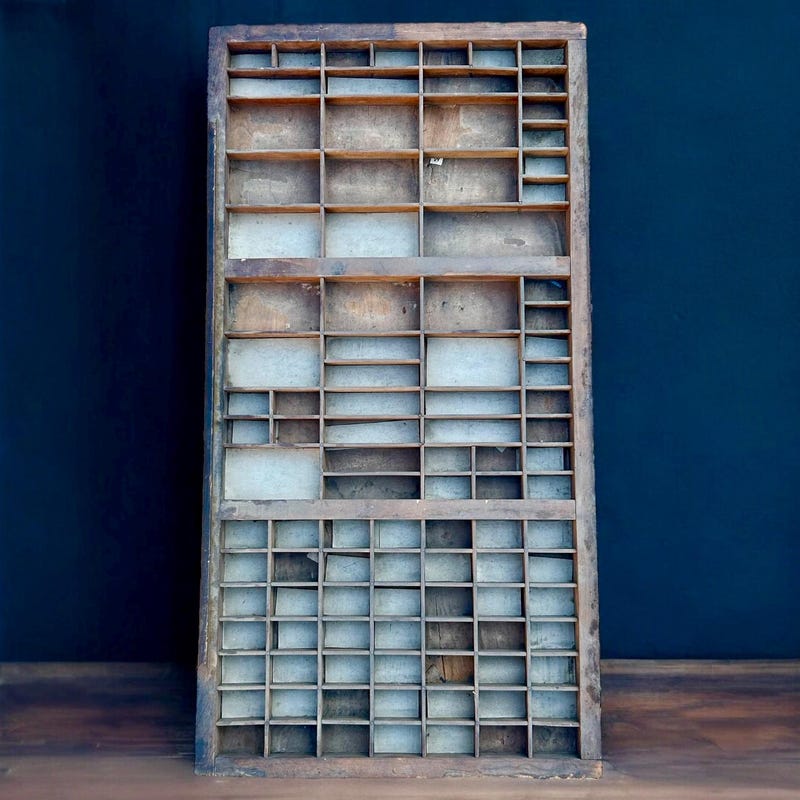 Letterpress Tray - Etsy