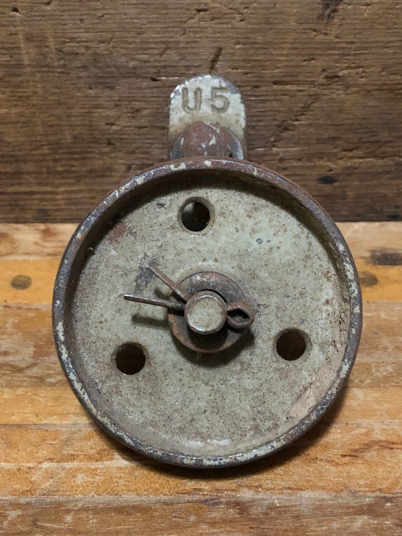 Antique Cast Iron Factory Cart Wheel Rustic Americana - Etsy