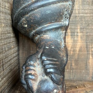 Antique Cast Iron Claw Foot, Architectural Salvage, Elaborate Tub Cast ...