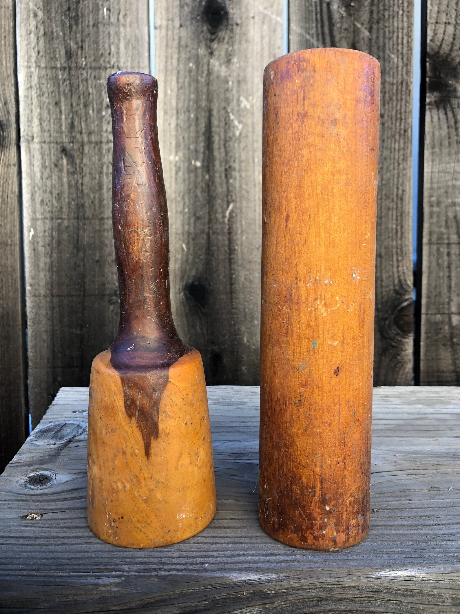 Antique Kitchen Wood Pestle or Masher Vintage Primitive Wood - Etsy