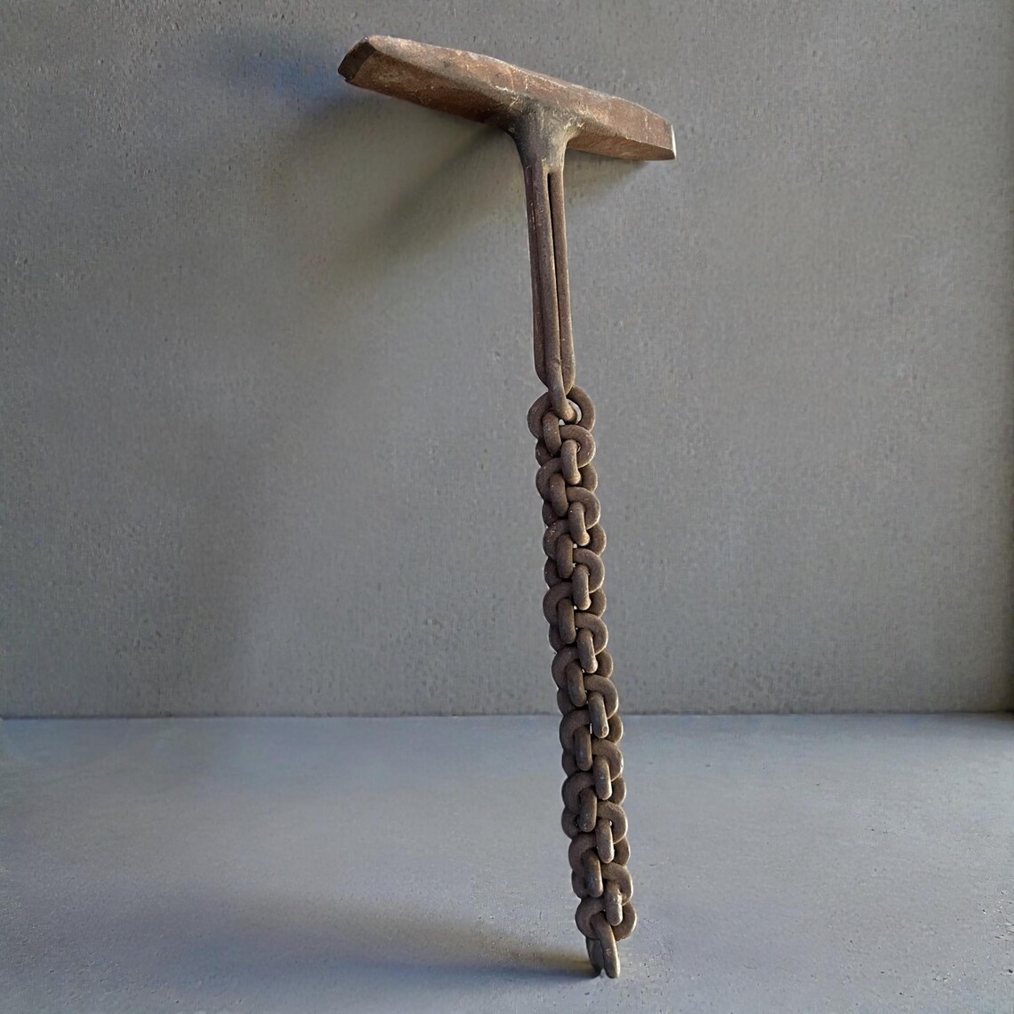 Rare Blacksmith Hand Forged Hammer With a Distinctive Braided Twist ...
