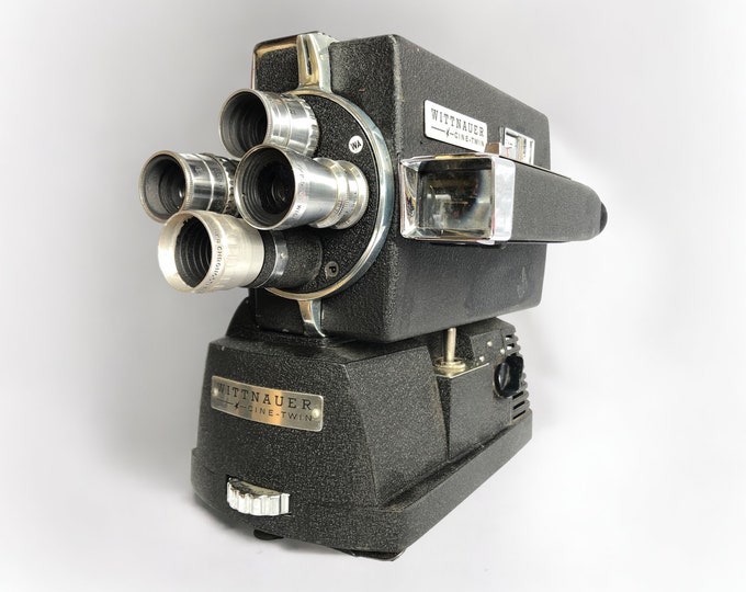 Vintage Wittnauer Cine-twin, Model WD400, Retro Movie Projector ...