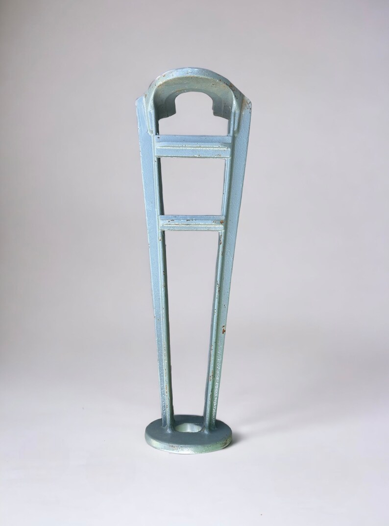 Vintage Industrial Cast Iron Table Leg, Architectural Salvage, Stool ...