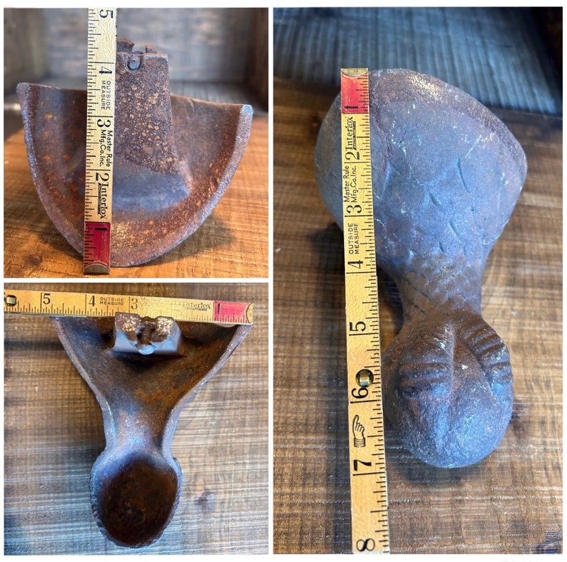 Antique Cast Iron Claw Foot: Victorian Tub Foot, Architectural Salvage ...