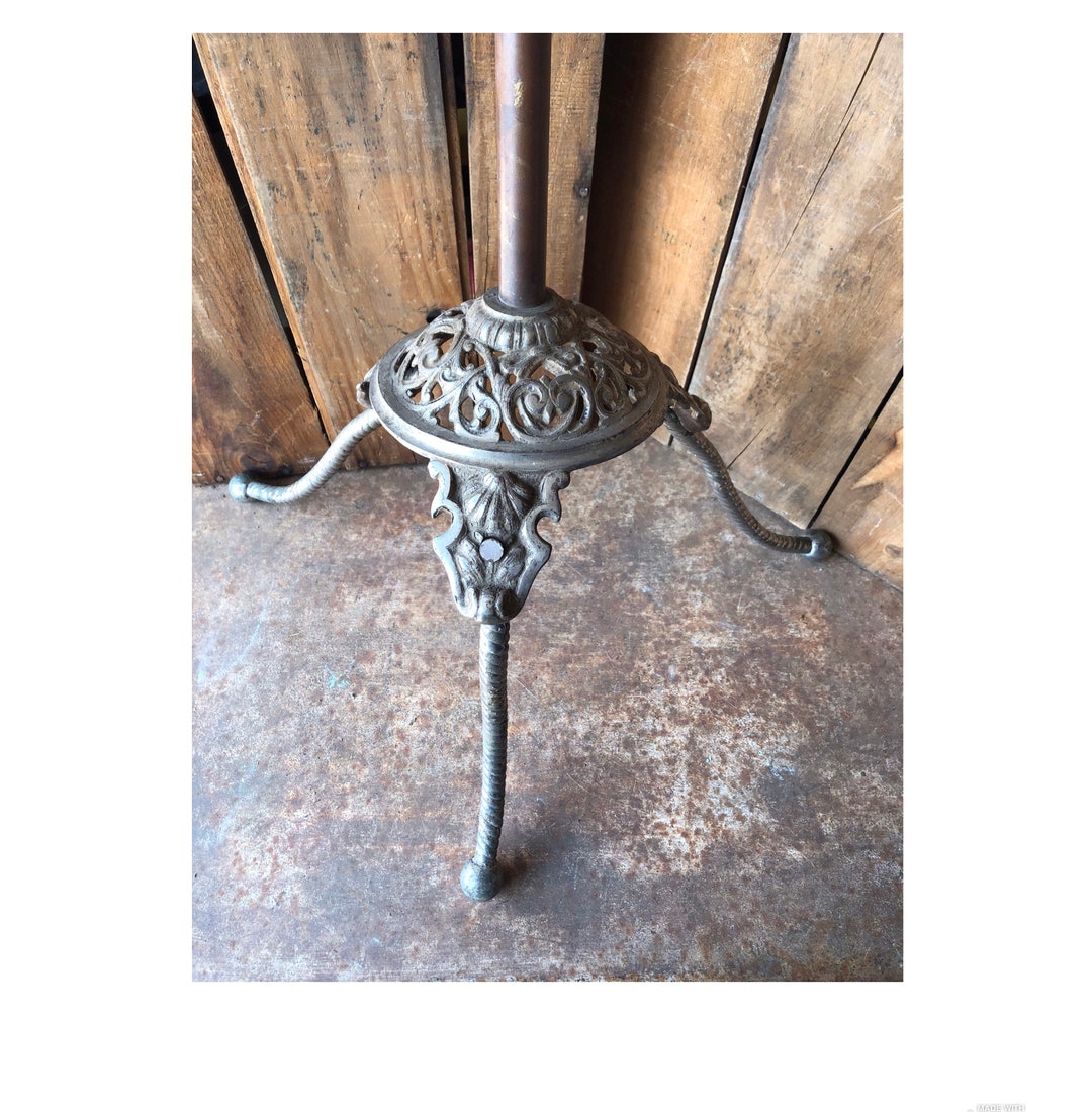 Antique Rococo Style Metal Plant Stand Base, Restoration Project - Etsy