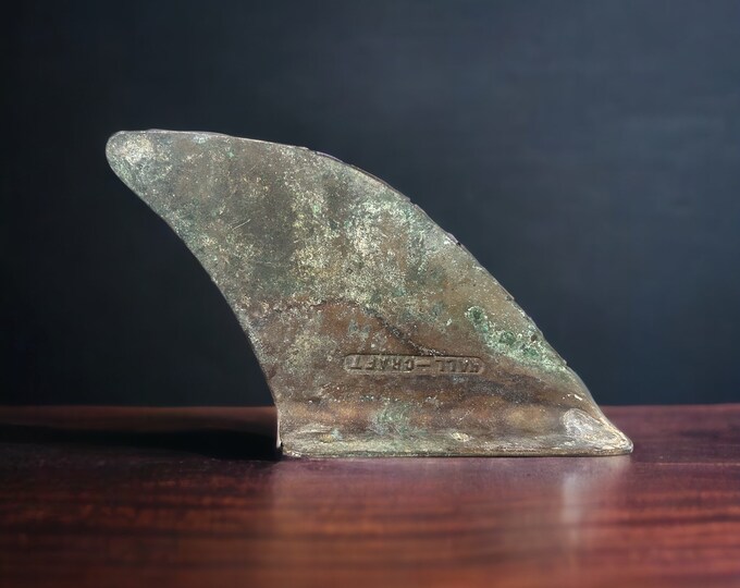 Hallcraft Boat Tracking Fin, Vintage 6 Bolt Boat Fin, Hall Craft Six ...