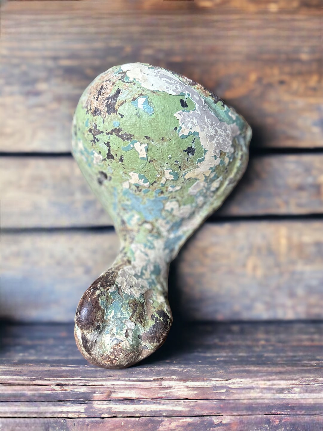 Antique Cast Iron Claw Foot: Chippy Paint Architectural Salvage - Etsy