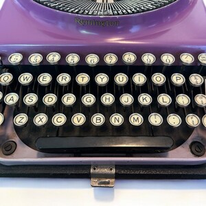 1930's Remington Portable 3 Typewriter With Case and Key, Vintage Two ...