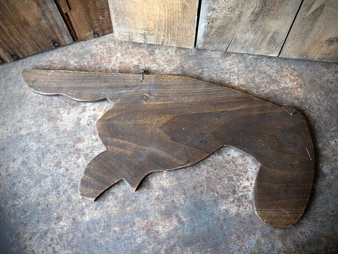 Wood Directional Pointing Hand Sign Vintage Wooden - Etsy