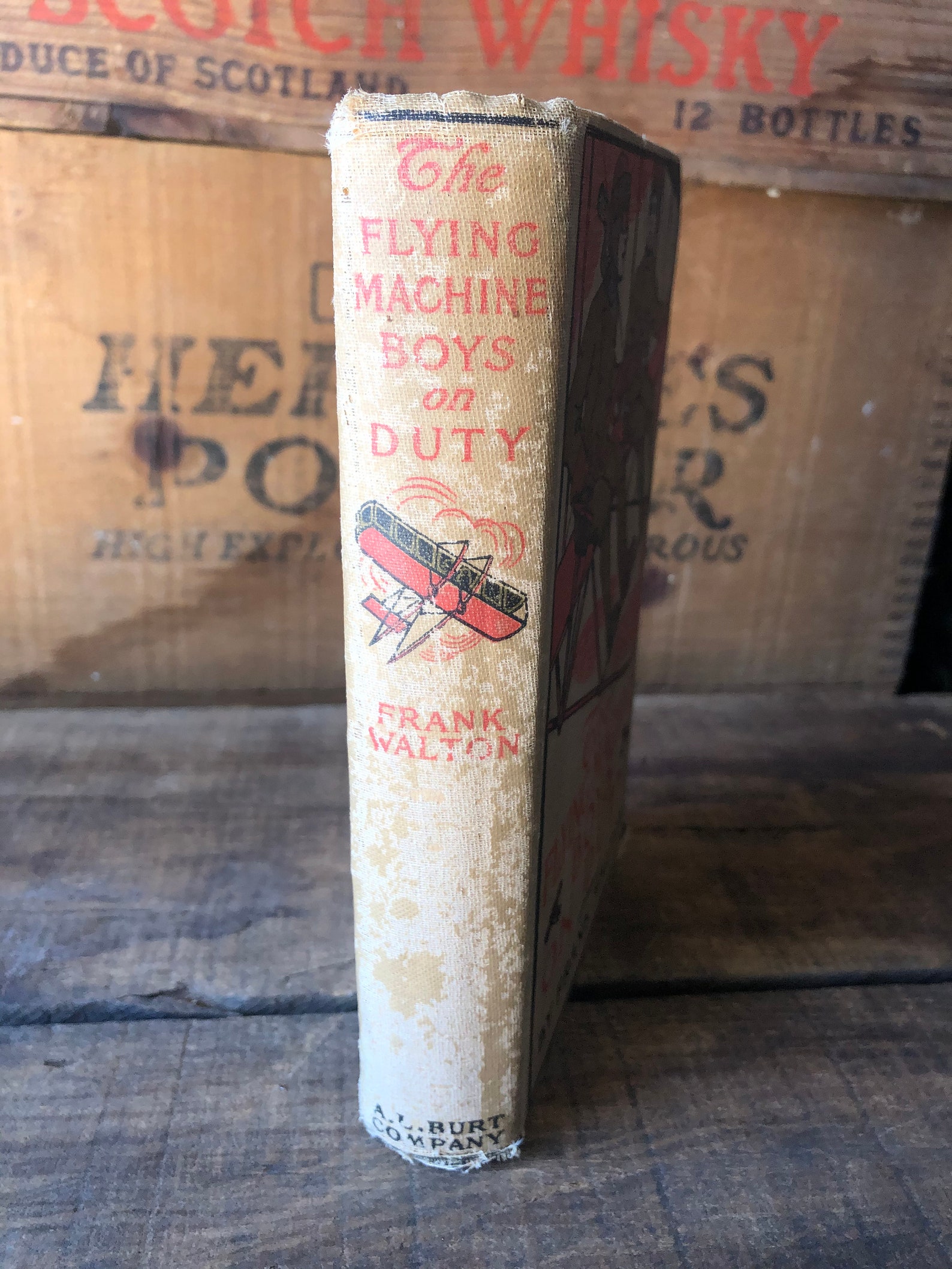 The Flying Machine Boys on Duty, the Clue Above the Clouds, by Frank ...