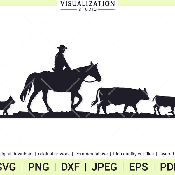 Cattle Svg - Etsy