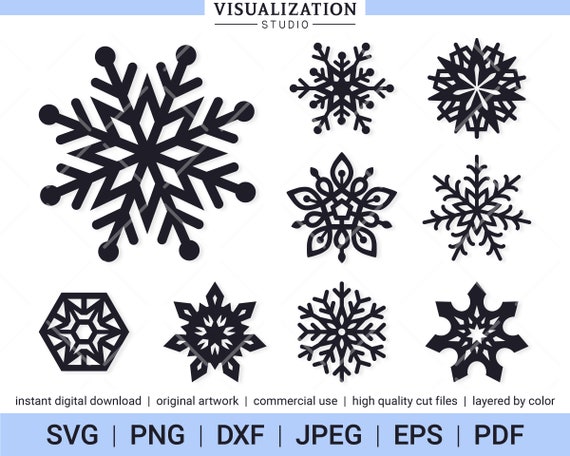 Vector Snowflake Clipart