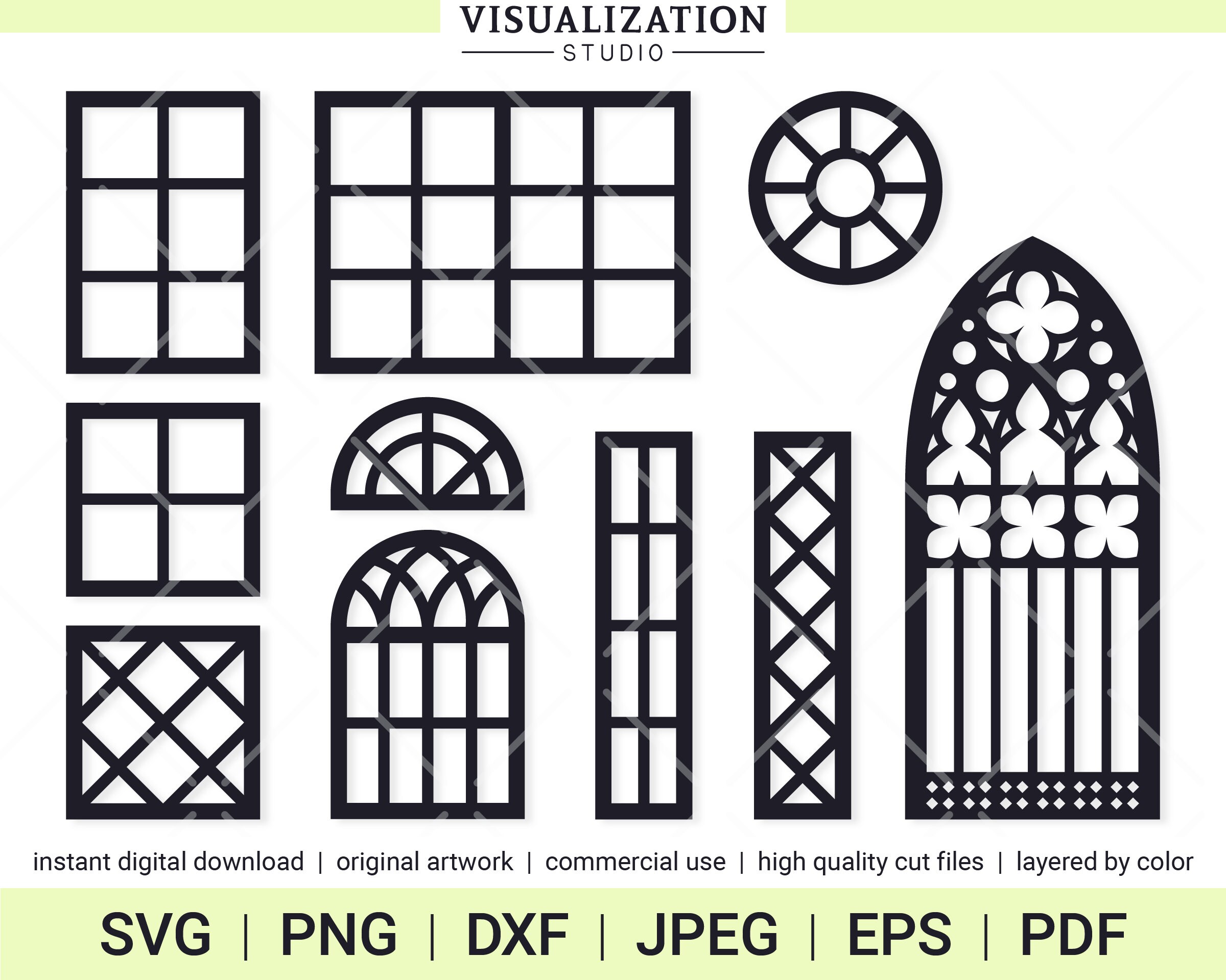 Windows Vector Clipart Set INSTANT DIGITAL DOWNLOAD Svg - Etsy Australia