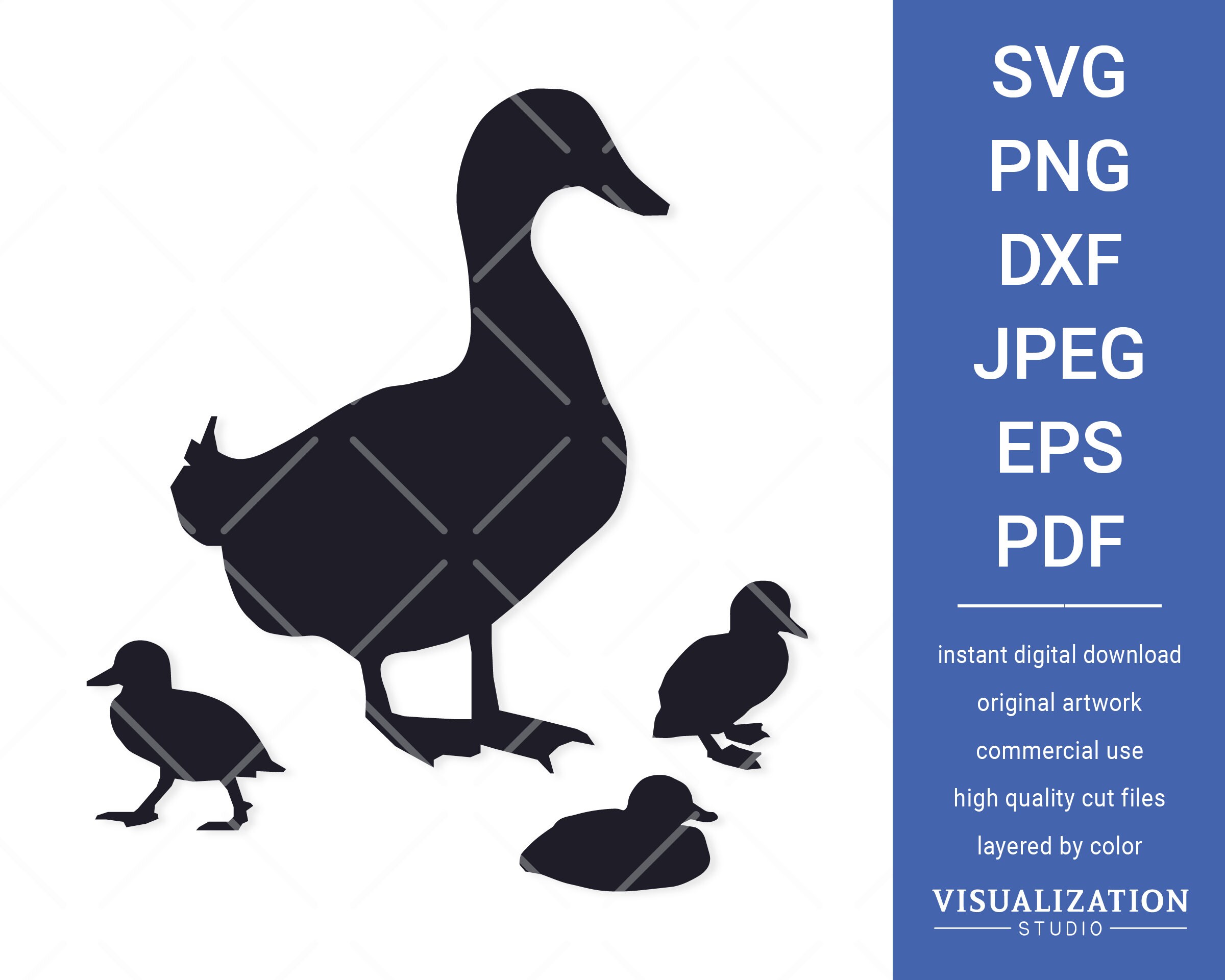 Clip Art & Image Files Paper, Party & Kids Duck From the Front ...