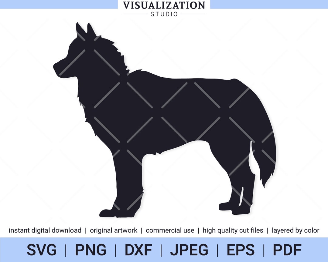 Husky Dog Vector Clipart INSTANT DIGITAL DOWNLOAD Svg Png Dxf Jpeg Eps ...
