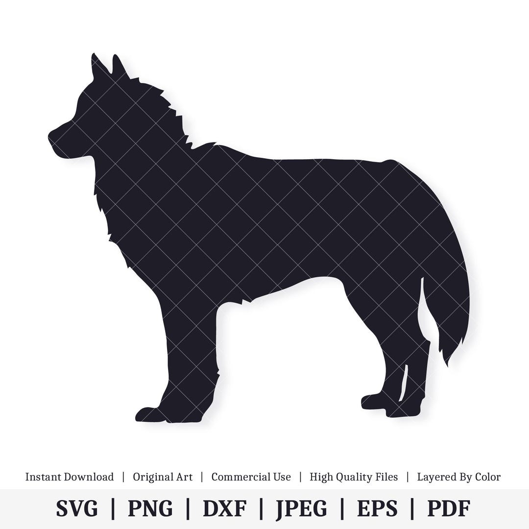 Husky Dog | Vector Artwork | INSTANT DIGITAL DOWNLOAD | Svg | Png | Dxf ...