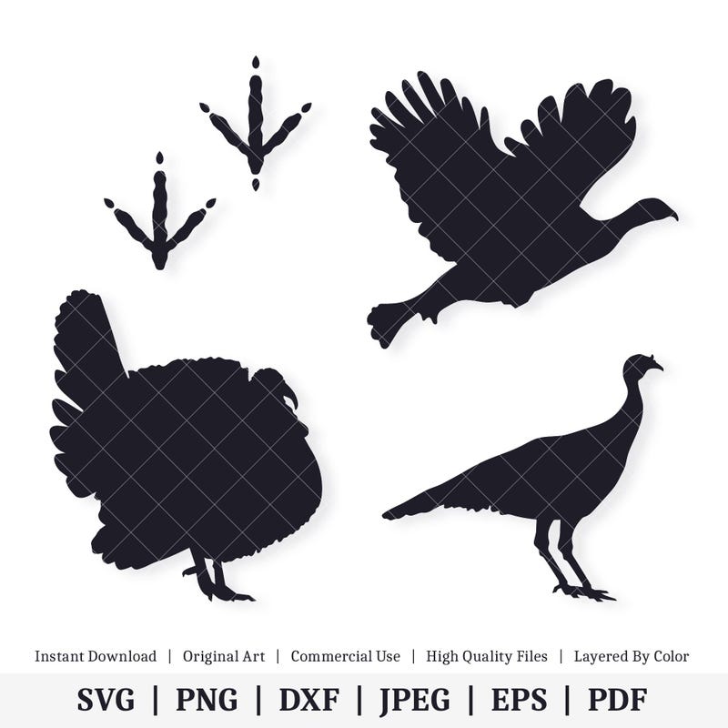 Turkey Svg - Etsy