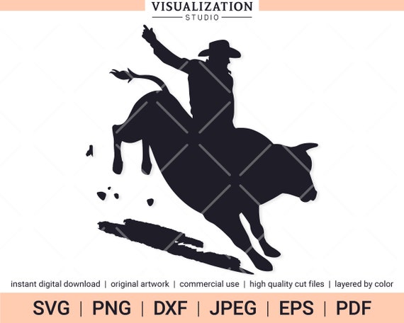 Bull Riding Clipart Free