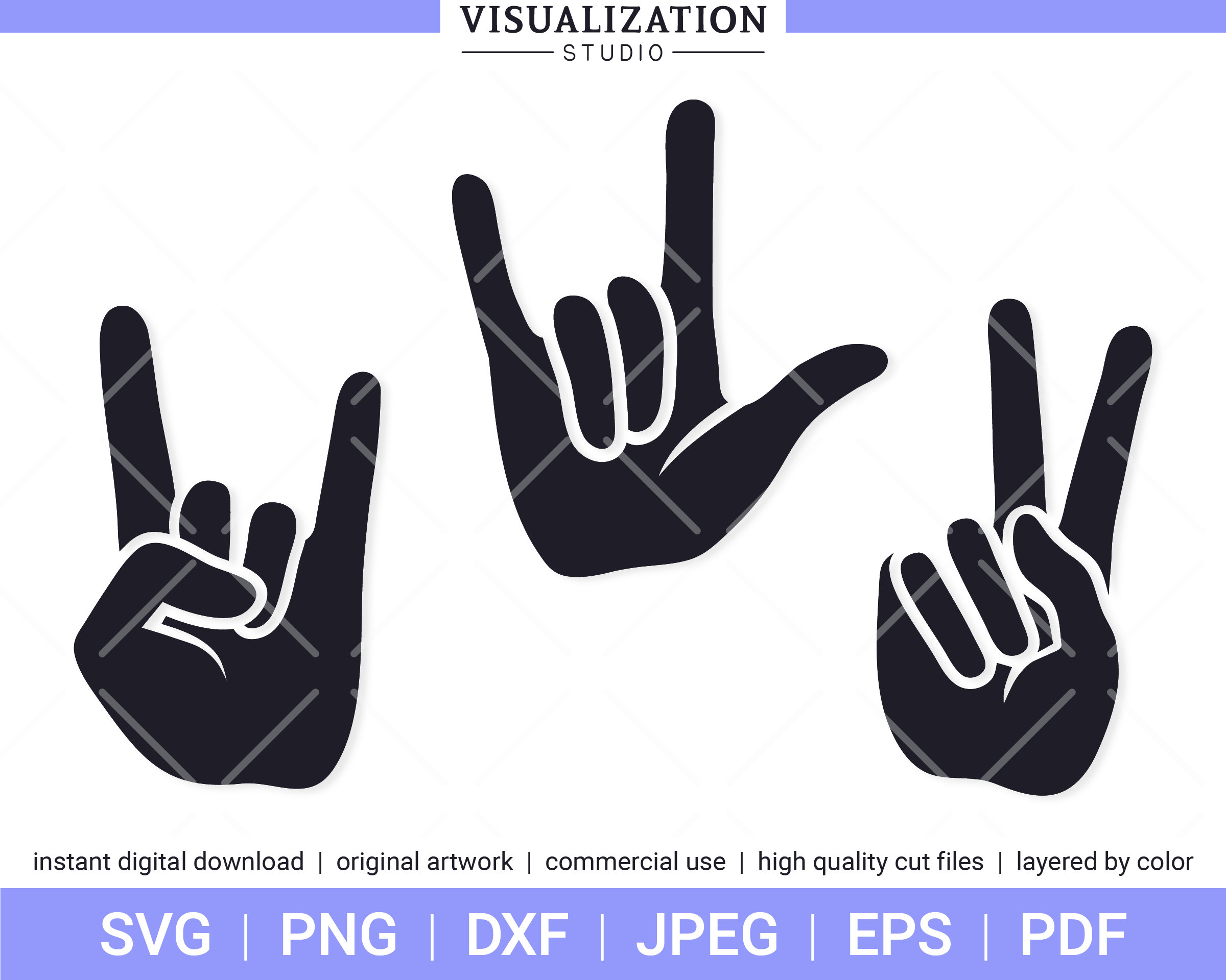 Rock On Hand Gesture