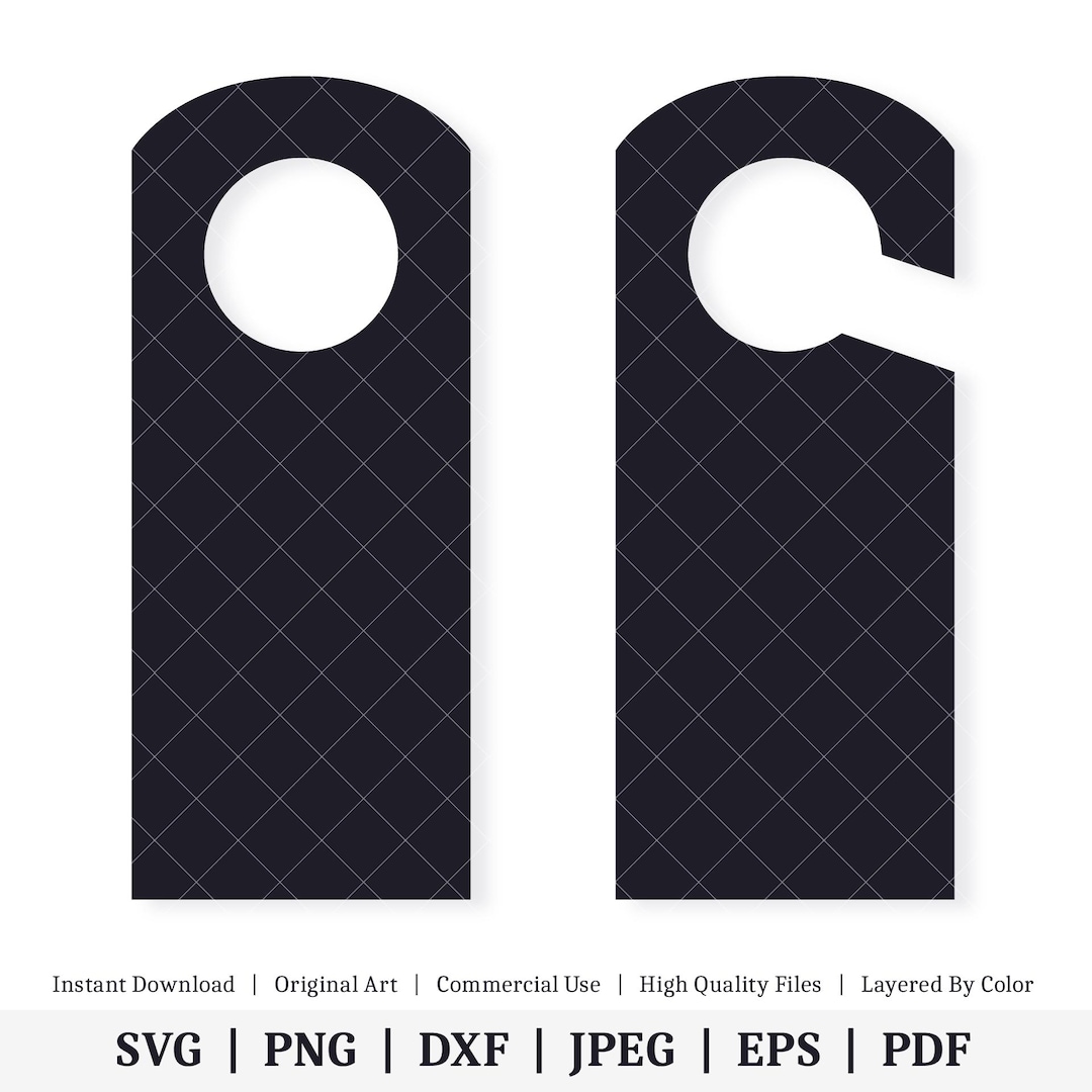 Door Hanger Shapes | Vector Bundle | INSTANT DIGITAL DOWNLOAD | Svg ...