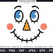 Scarecrow Face Vector Clipart INSTANT DIGITAL DOWNLOAD - Etsy Canada