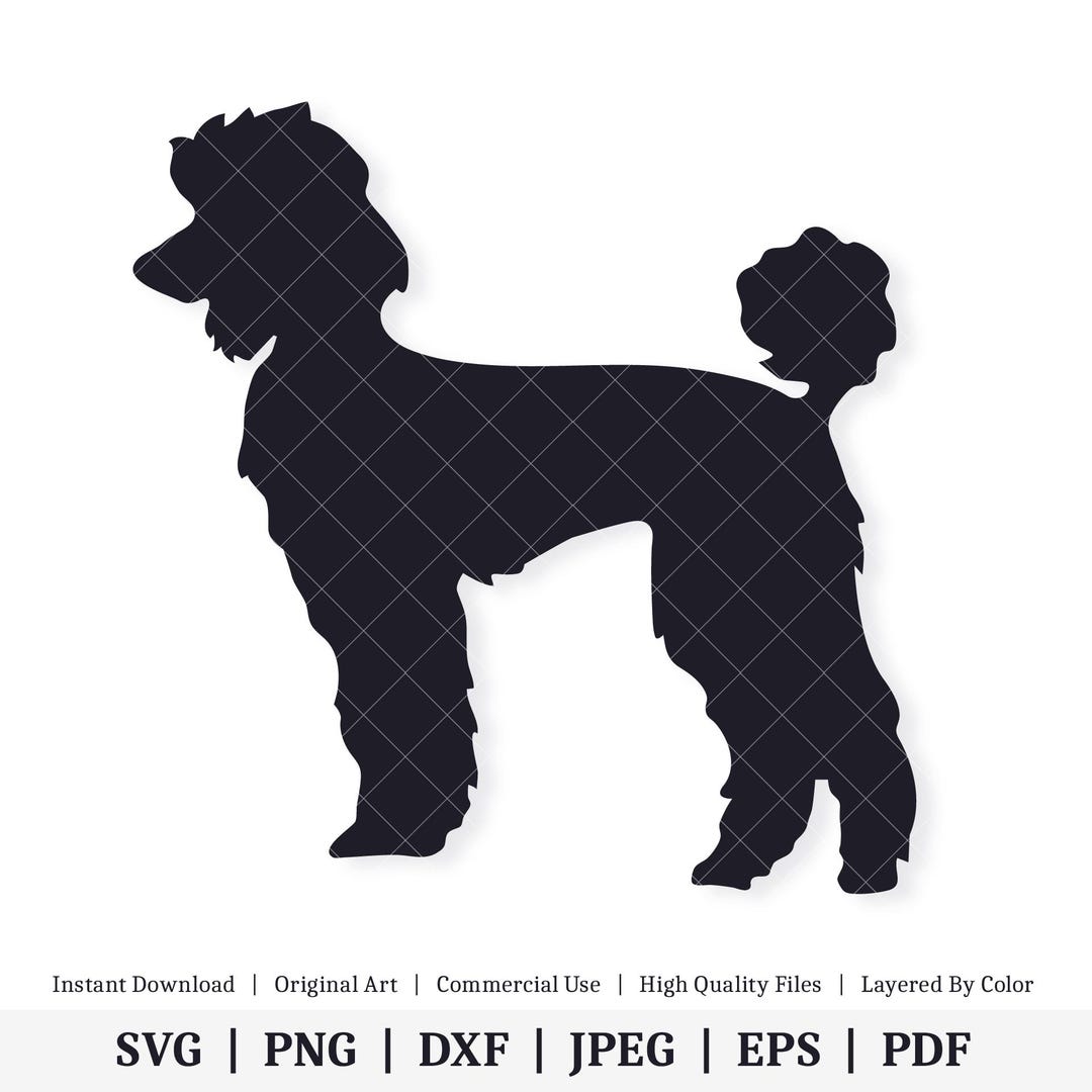 Poodle Dog | Vector Artwork | INSTANT DIGITAL DOWNLOAD | Svg | Png ...