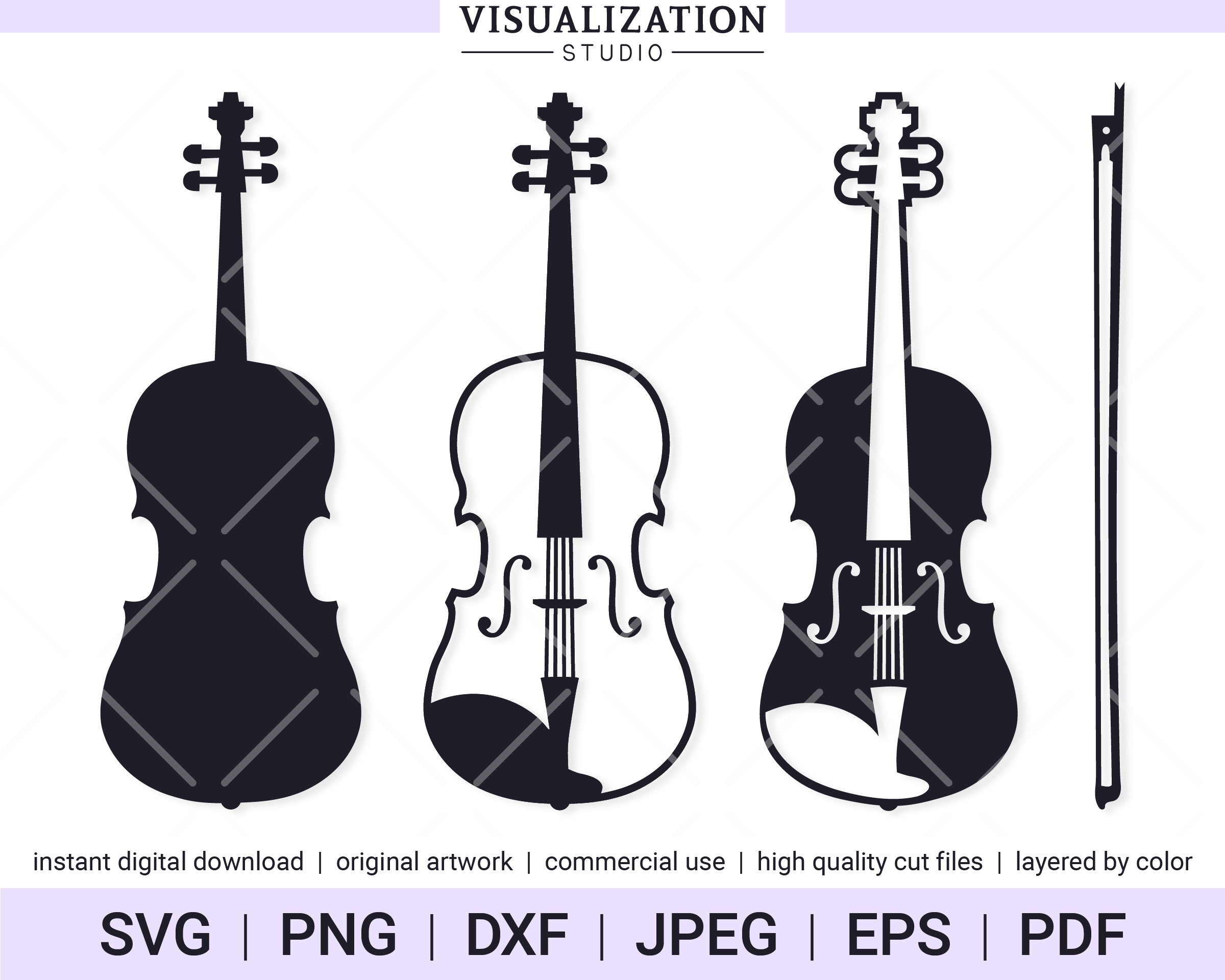 Orchestra String Instruments Clipart