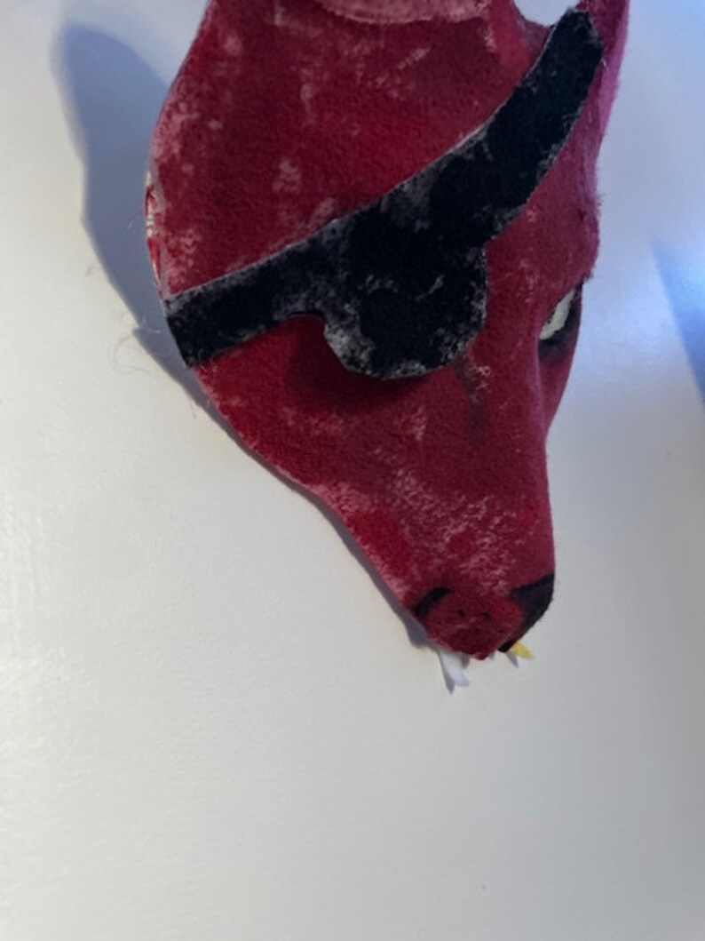 Fur Felt Fox Mask Fun Cosplay Costume - Etsy