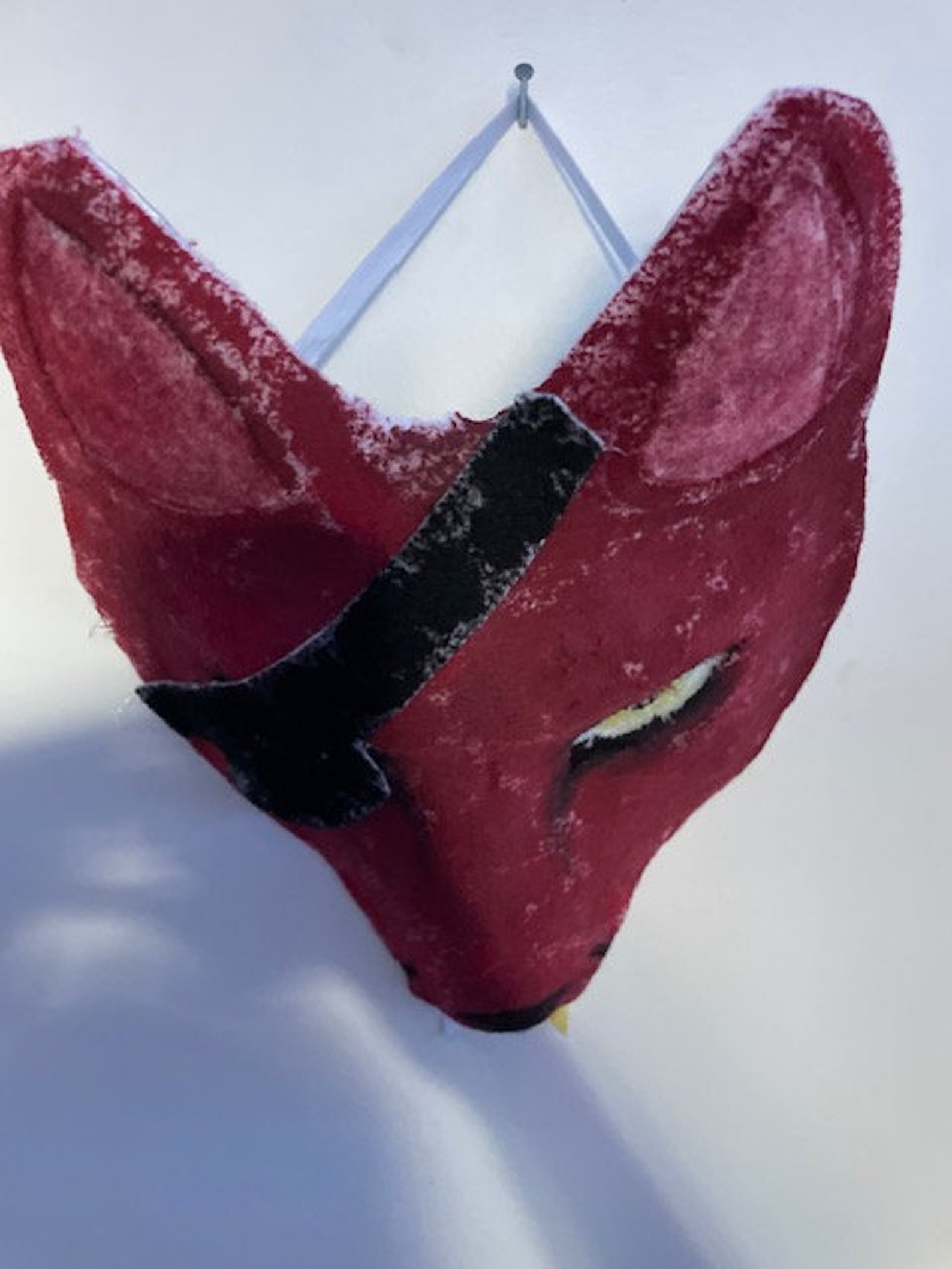 Fur Felt Fox Mask Fun Cosplay Costume - Etsy